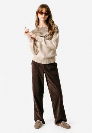 Living Crafts Strickpullover BIRTA GOTS zertifiziert
