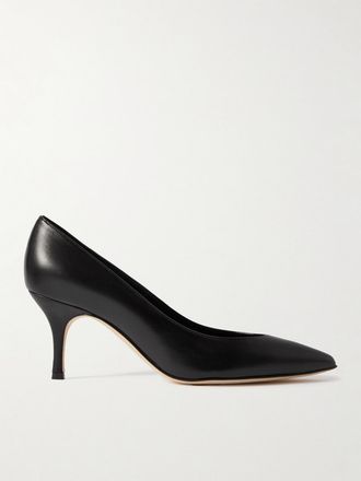 Manolo Blahnik Kietta 70 Pumps Aus Leder - Schwarz