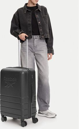 Reebok Mittlerer Koffer CEOWB-RBK-WAL-001-CCC-M Schwarz