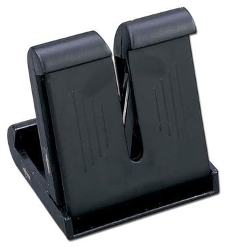 Arcos Aiguiseur Professionnel de Poche pour Couteaux. Plastique et M&eacute;tal. Noir