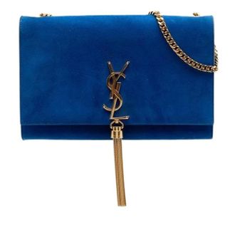 Saint Laurent Pre-owned Kate Schultertasche - - Pre-owned - Damen - Blau - ONE SIZE