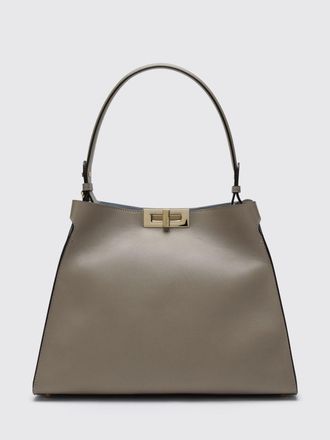 Fendi Sac Port&eacute; &eacute;paule Femme couleur Taupe