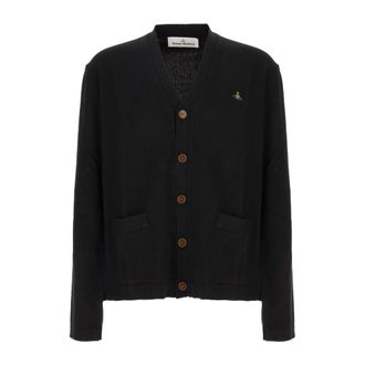 Vivienne Westwood Herren, Strickwaren, Schwarzk, LGr&ouml;&szlig;e