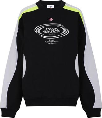 Casablanca Femme, Sweatshirts et sweats &agrave; capuche, Noir, Taille: 38 FR Sports Top