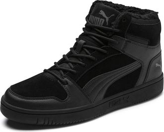 Puma Herren Puma Rebound Layup Sd Fur Sneaker, Puma Black Castlerock, 44.5 EU