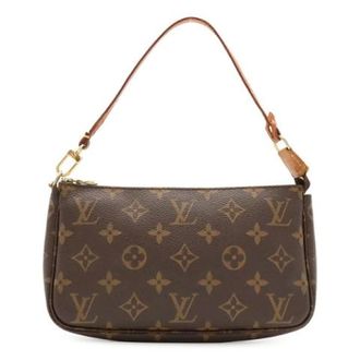 Louis Vuitton Pre-owned Monogram Pouch - Femme - Pre-owned - Brun - Taille: ONE Size