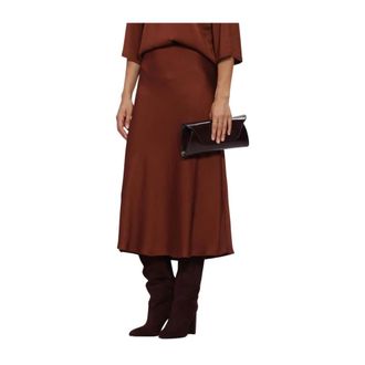 Drykorn URA Midirock - - Skirts - Damen - Braun - W26