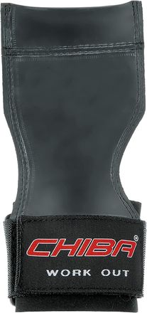 Chiba Gloves Unisex Tr&aelig;ningshj&aelig;lp powerGrips Zughilfe, Schwarz, Einheitsgr&ouml;&szlig;e EU