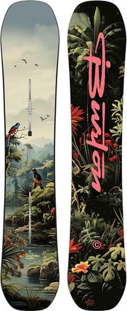 Burton Snowboard Custom Flying V Jungle Herren - Herren - Größe 158 breit - Grün