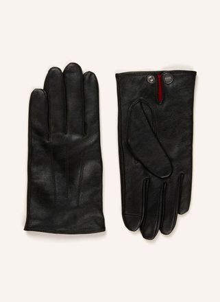 HUGO BOSS Hugo Lederhandschuhe Jaan schwarz