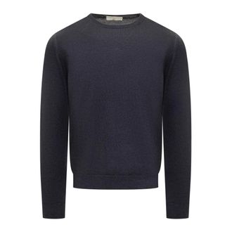 FILIPPO DE LAURENTIIS Gem&uuml;tlicher Cloud Crew Neck Pullover - - Knitwear - Herren - Blau - 4XL