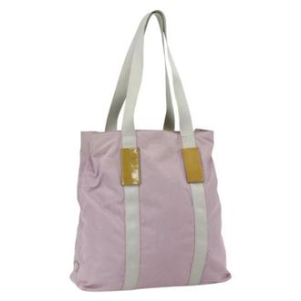 Prada Pre-owned Nylon Tote Bag - - Pre-owned - Damen - Rosa - ONE SIZE
