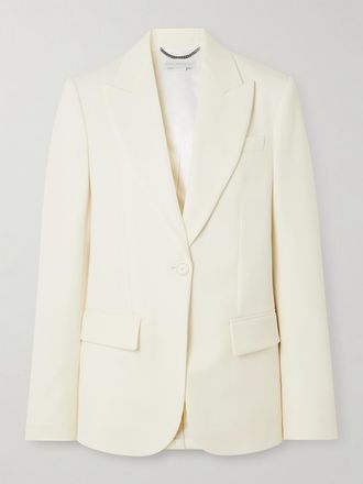 Stella McCartney Blazer En Serge De Laine - Cr&egrave;me