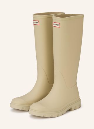 Hunter Gummistiefel Downpour Tall beige