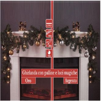 Trade Shop Trade Shop Traesio - Trade Shop - ghirland nach rechtssache albero natale 20 lichten und 16 hairkultur