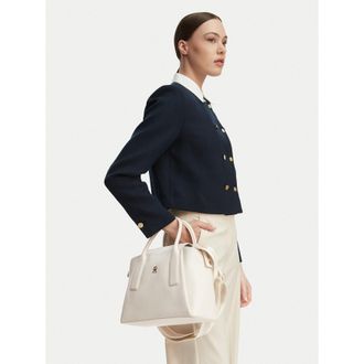 Tommy Hilfiger Handtasche Tommy Hilfiger AW0AW18532 Creme