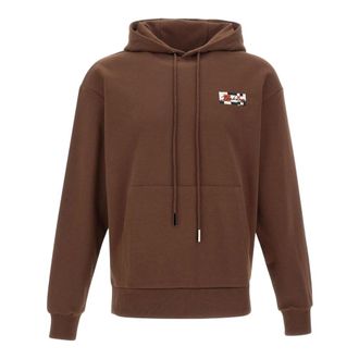 Iceberg SweaT-shirt &agrave; capuche avec graphique Looney Tunes - Homme - Sweatshirts et sweats &agrave; capuche - Brun - Taille: L