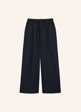 Yohji Yamamoto Y-3 Sport Uniform Hose Mit Weitem Bein schwarz