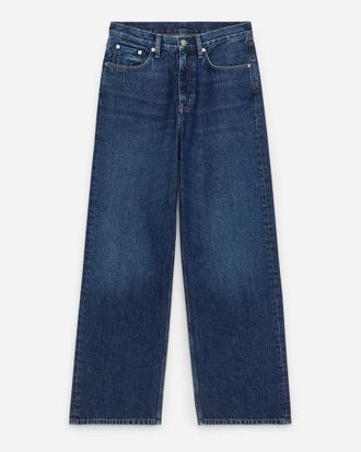 Arket CORAL Wide Jeans -Blau