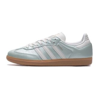 adidas Femme, Chaussures, Vert, Taille: 39 1/3 EU Baskets style r&eacute;tro Linen Green Met