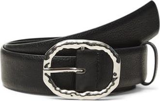 Vero Moda Coated Belt Ceinture enduite Vmkaja Noos, Noir, Numeric_90 Femmes