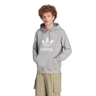 adidas Homme, Sweatshirts et sweats &agrave; capuche, Gris, Taille: XL Sweat &agrave; capuche Trefoil Classique
