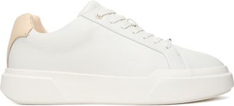 Calvin Klein Sneakers Calvin Klein Chunky Cupsole Laceup Clean Lth HM0HM02239 Wei&szlig;