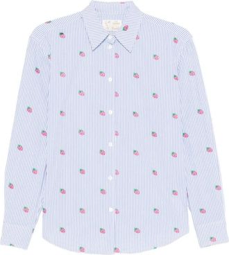 MC2 Saint Barth Femme, Blouses et Chemises, Multicolore, Taille: 36 FR Meredith Classic Shirt