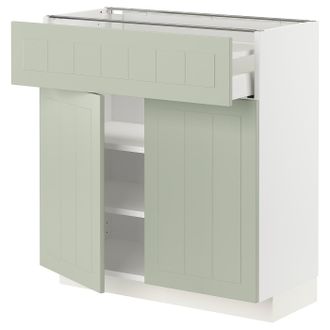 IKEA METOD / MAXIMERA Unterschr m Schub/2 T&uuml;ren