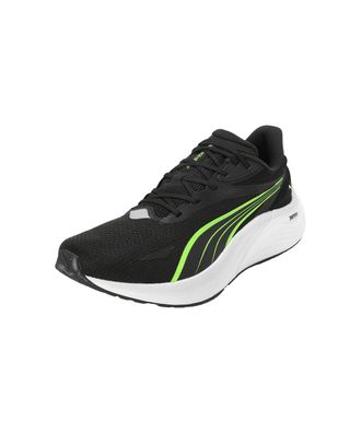 Puma Herren Electrify Nitro 4 Straßen-Laufschuh, Black-Yellow ALERT-Feather Gray, 40.5 EU