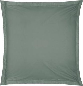 Atmosphera Atmosphera - Taie doreiller en Coton - Vert c&eacute;ladon 63x63 cm