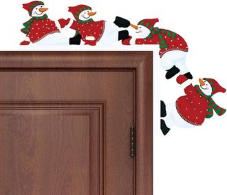 Generic Weihnachten f&uuml;r T&uuml;rrahmen, Holzskulptur f&uuml;r die Wand | Dekoration f&uuml;r T&uuml;rteile - f&uuml;r Wohnzimmer, Schlafzimmer, Fenster, Wandregal