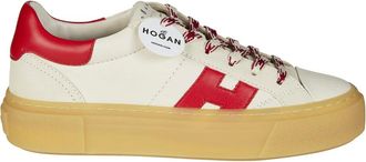 Hogan Femme, Chaussures, Beige, Taille: 38 EU Allacciato H