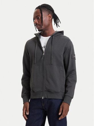 Calvin Klein Jeans Sweatshirt LV04RJ202G Schwarz Relaxed Fit