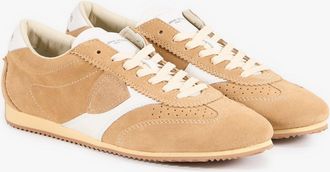 Philippe Model Baskets Planche en cuir su&eacute;d&eacute;