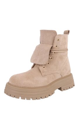 Ital-Design Schn&uuml;rstiefelette