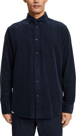 Esprit Herren 093EE2F301 Hemd, 450/PETROL Blue, S