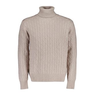 Autore Homme, Pulls, Beige, Taille: L Maglia Dolcevita Curtis