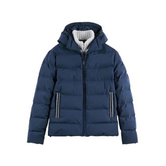 Fay Double-Front Daunenjacke - - Jackets - Herren - Blau - XL