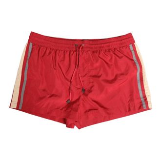 Dolce & Gabbana Homme, Maillots de bain, Rouge, Taille: S Swimwear