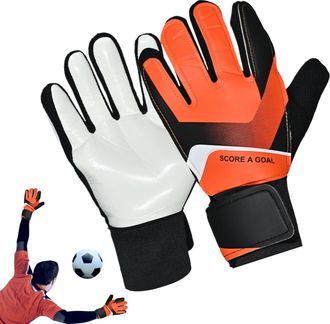 Generic Torwarthandschuhe, Fu&szlig;ballhandschuhe f&uuml;r den Torwart, Torwarthandschuhe, Fu&szlig;ballhandschuhe, atmungsaktiv, rutschfest, f&uuml;r Boys und Frauen, Training un