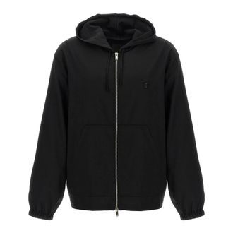 Givenchy Wool Hoodie - - Sweatshirts & Hoodies - Herren - Schwarzk - M
