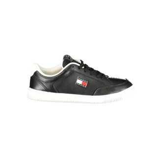 Tommy Hilfiger Polyurethan Sneaker - - Shoes - Herren - Schwarzk - 45 EU