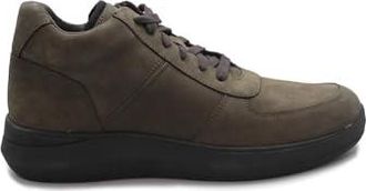 Melluso Walk U55352Z 254483 Baskets Homme Espresso, Bottines &agrave; Lacets, Cuir Nubuck, Fermeture &eacute;clair 43