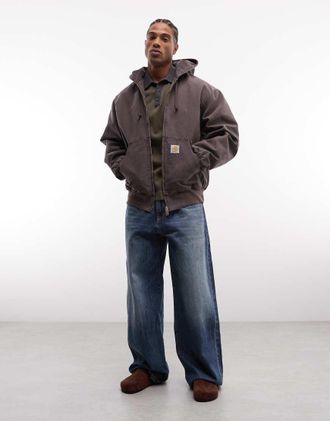 Carhartt Work in Progress OG Active - Jacke in Schiefer-Stein-Braun