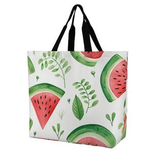 Generic Motif Past&egrave;que Sac A Main Femme Pliable Sacs De Courses R&eacute;utilisable Sac Fourre Tout Pour Universit&eacute; Voyage Plage