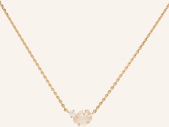 Vieri Vieri Kette Wolke Milchquarz Brillant gold