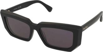 Max Mara unisex, Accessoires, Noir, Taille: 54 MM Lunettes de soleil