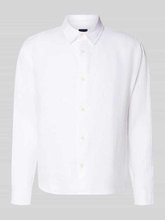 GAP Regular Fit Leinenhemd mit Kentkragen