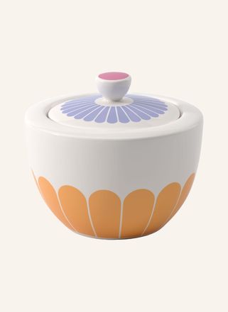 Villeroy & Boch Zuckerdose Fleur Couleur weiss
